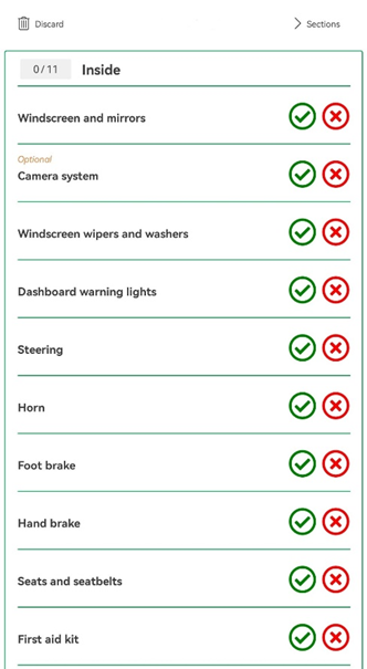 How-to: Complete a new inspection using Quartix Check